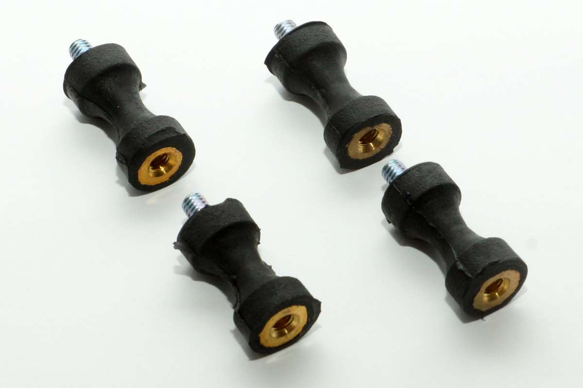 1 Set = 4 Stück Rundpuffer Schwingpuffer Gummipuffer für Maspo Vibramat ...